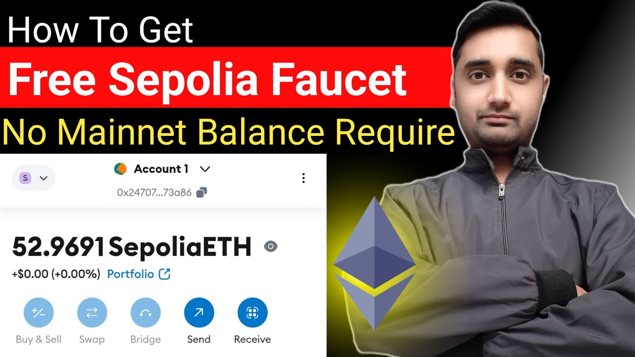 How to get free sepolia faucet | Metamask me sepolia faucet kaise le | free sepolia eth token ...