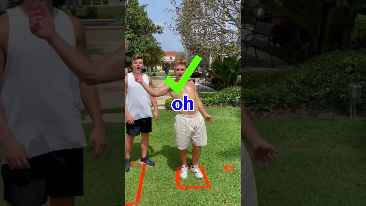 LAND IN THE BOX CHALLENGE 😱 #shorts - YouTube