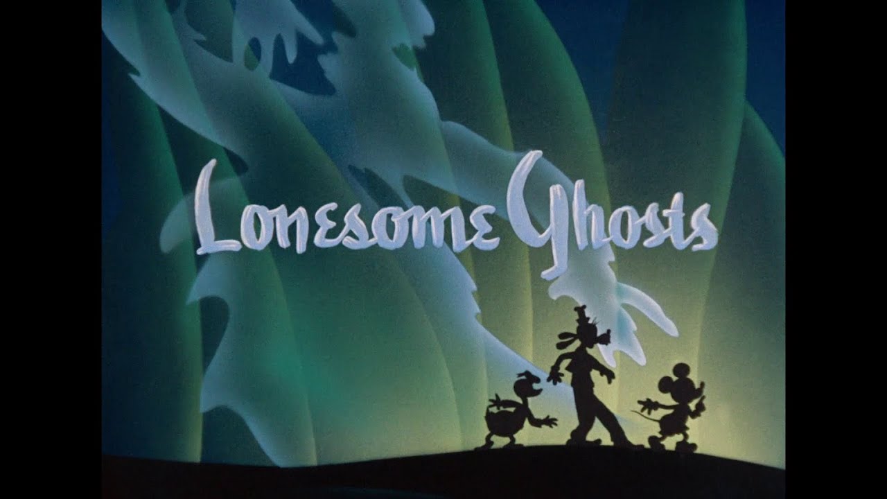 The Different Versions of Lonesome Ghosts (1937) - Mickey Mouse Cartoon ...