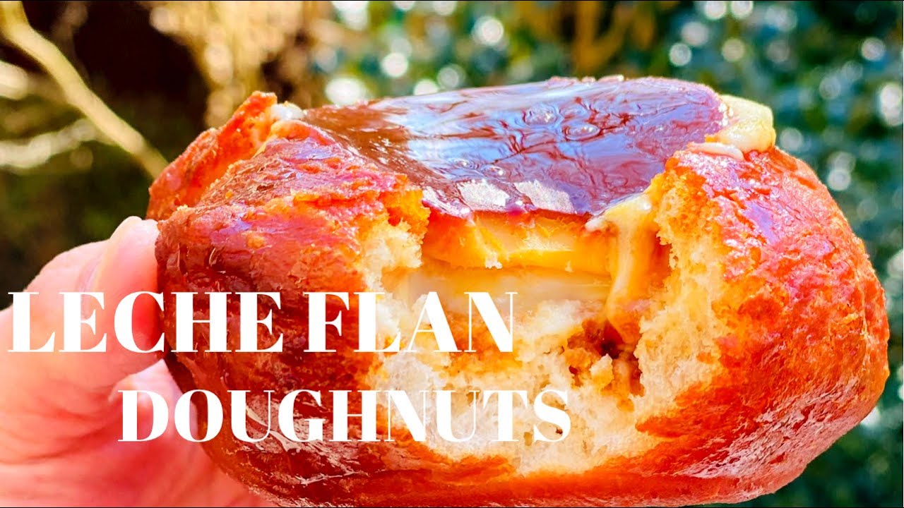 Leche Flan Doughnuts - YouTube