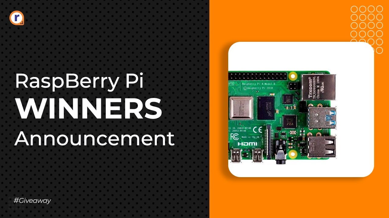 6 RASPBERRY PI GIVEAWAY!! | 6 Winners, 6 Raspberry Pi! | Contest - YouTube