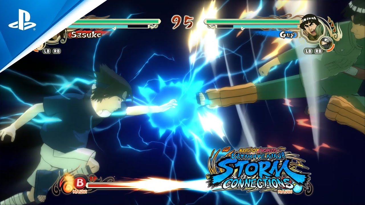 CHIDORI VS MAITO GUY'S LEG NARUTO Ultimate Ninja STORM 1 Naruto storm ...