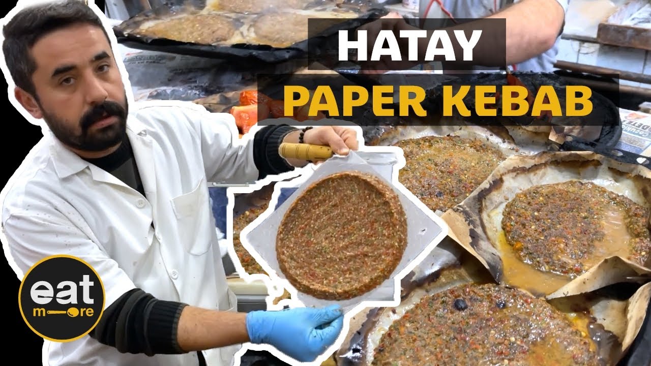 Delicious Kebab Cooked in Paper | Two Delicious Hatay Kebabs - YouTube