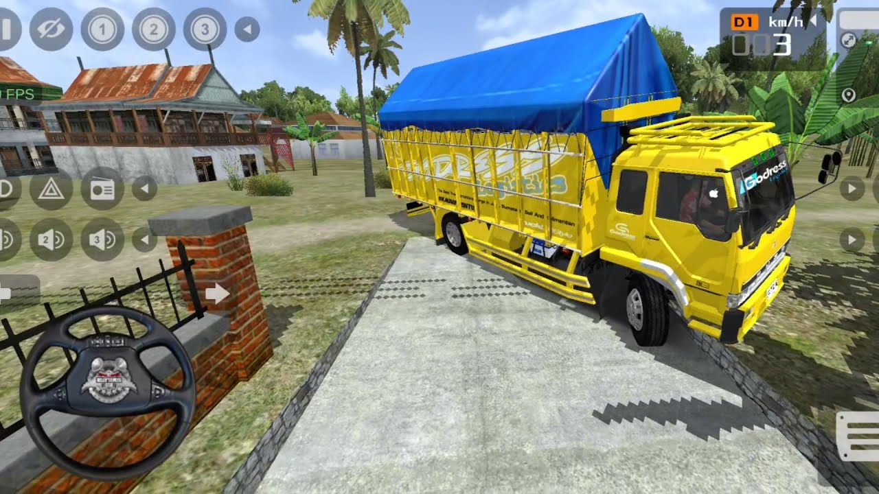 FUSO MBOIS PERMAINAN MOBIL TRUK FUSO GODRESS MEMBAWA PETI BUAH - GAME ...