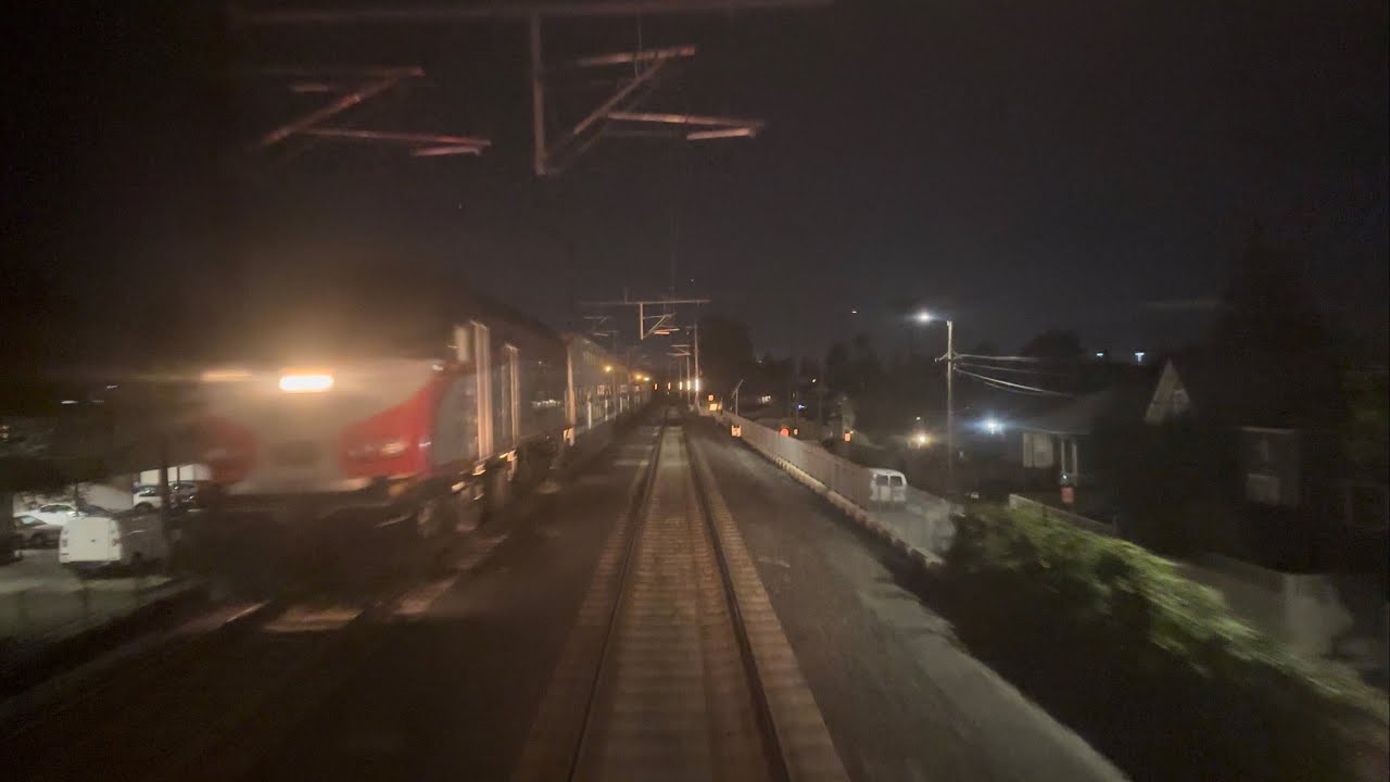 (Best sounding P2 horn)Caltrain cabride Tamien - San Francisco 313 ...