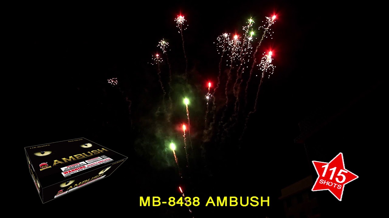 AMBUSH - Megabanger Fireworks - 500 Gram Zipper - MB 8438 - YouTube