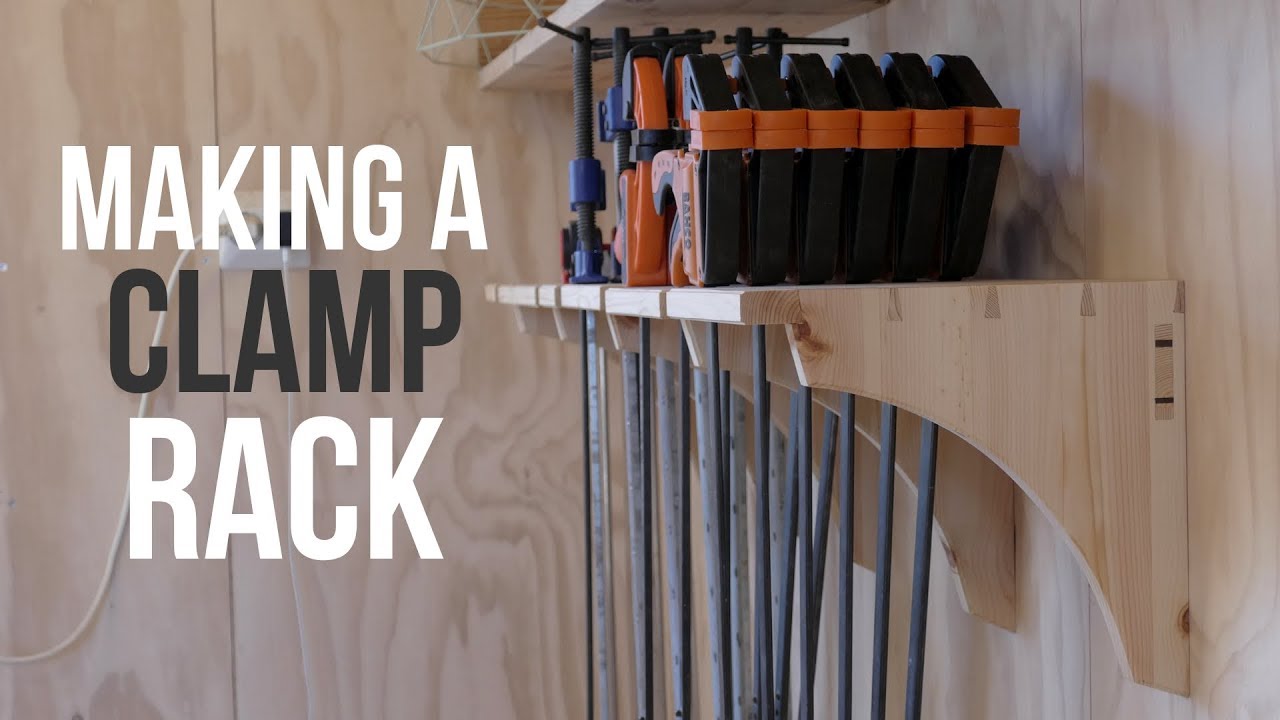 Making a Clamp Rack! - YouTube