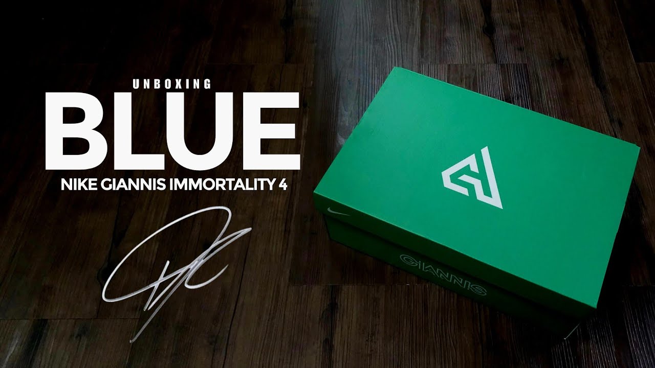 UNBOXING the Nike Giannis Immortality 4 RACER BLUE 2025 – Best Budget ...