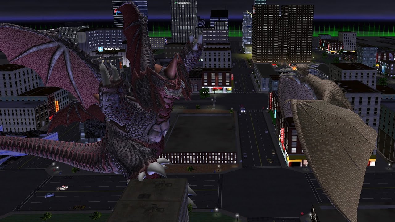 Godzilla Destroy All Monsters Melee: Destoroyah VS Rodan (Hard) [GCN ...