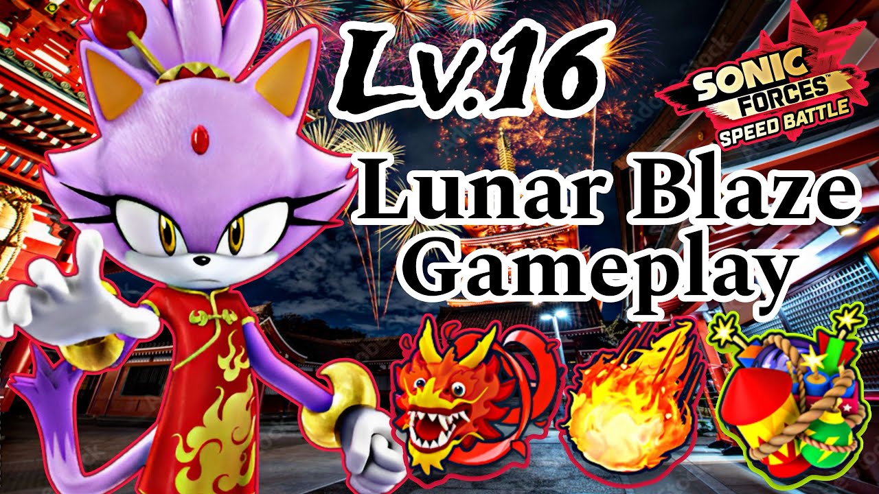 Sonic Forces Speed Battle 🔴🌌 Lunar Blaze 🔥🔥 Gameplay 🌌🔴 - YouTube