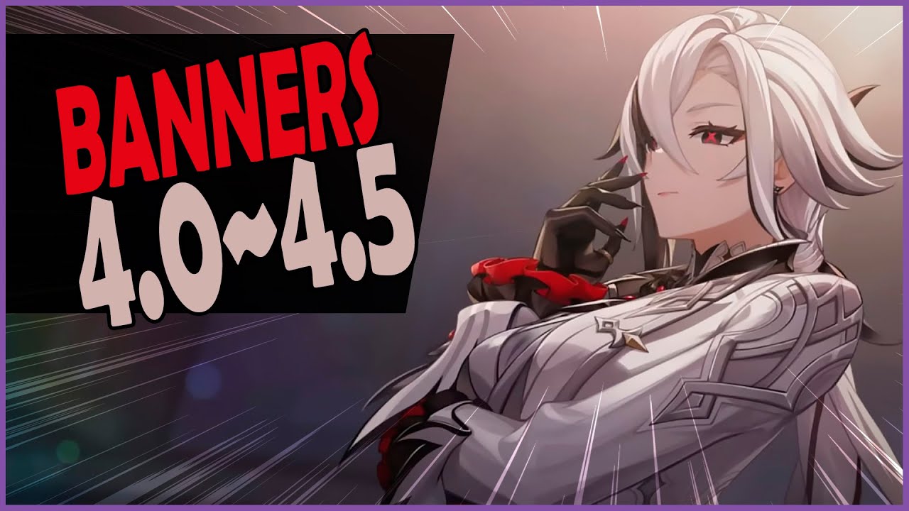 Próximos Banners de Fontaine | Genshin Impact 4.0 até 4.5 - YouTube