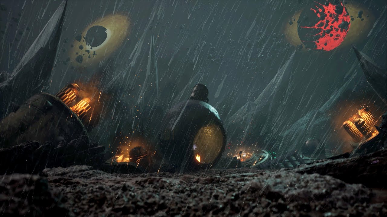 Alien Planet Thunderstorm | Heavy Rain & Thunder Sounds | Rain Sounds ...