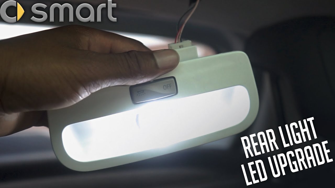 2017/18 Smart ForFour Prime Edition - Rear Interior Light LED Upgrade ...