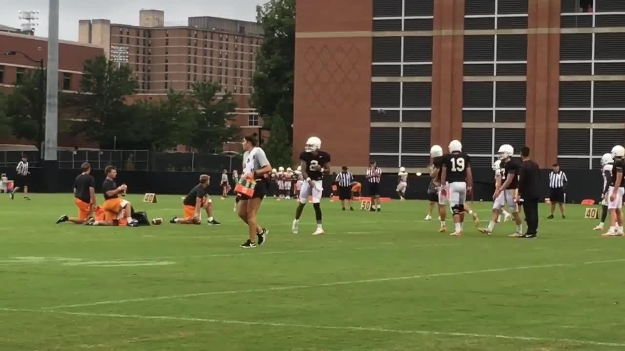 Clips from UT Vols practice, Aug. 9 - YouTube