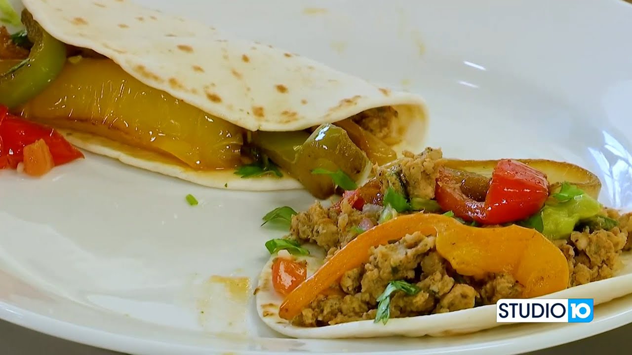 Recipe: Rainbow Chicken Tacos - YouTube