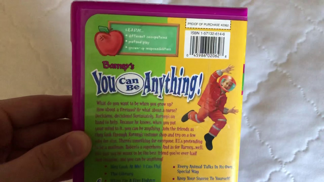 Barney’s You Can Be Anything! 2002 VHS - YouTube