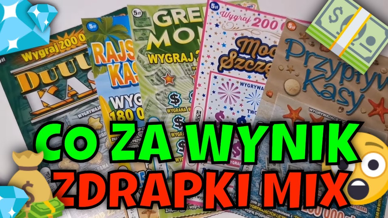 zdrapki LOTTO | Ale WYNIK 😮 ZDRAPKI MIX PO 5ZŁ 🌟🍀 #zdrapki #lotto # ...