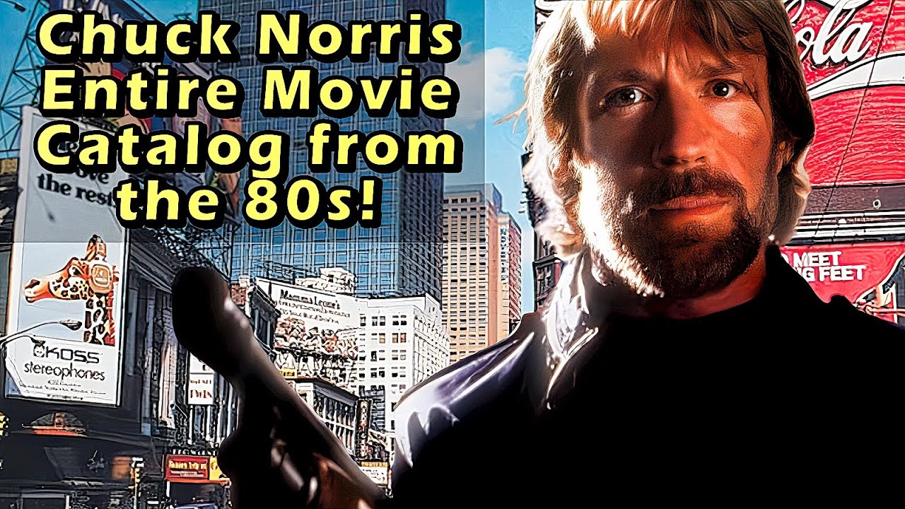 🍿 All Chuck Norris movies from the 1980s! 📽️🥋 - YouTube