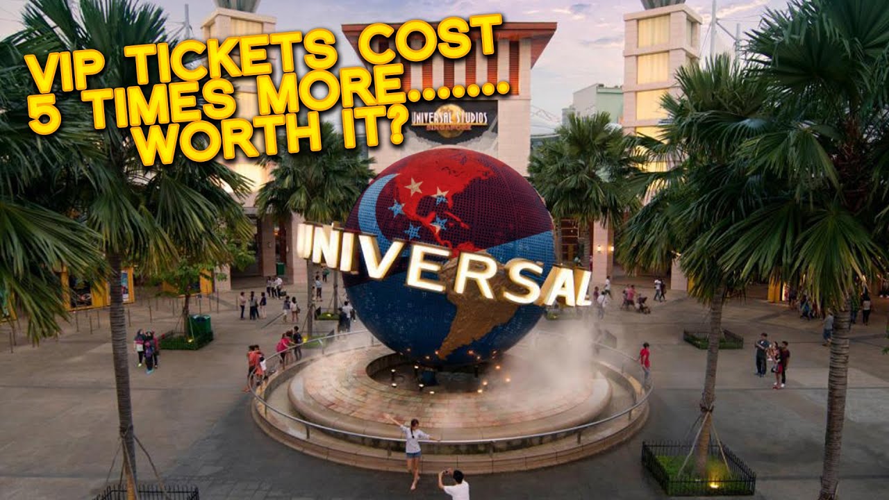 Are VIP Tickets WORTH IT? Universal Studios Singapore 🇸🇬 Travel Vlog ...