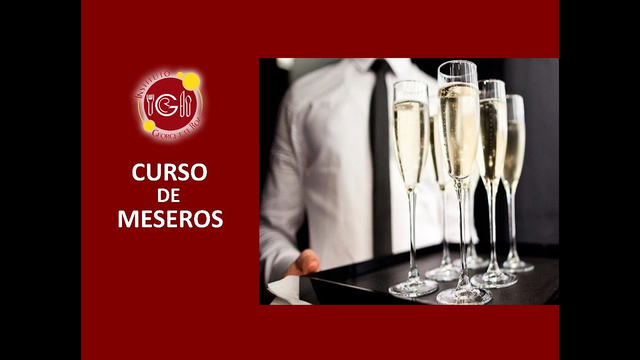 APRENDE A SER BUEN MESERO - YouTube