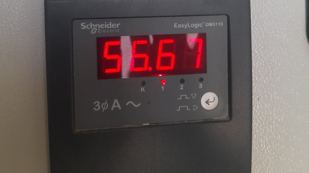 Schneider DM3110 Ampear meter Programming #GN Electrical - YouTube