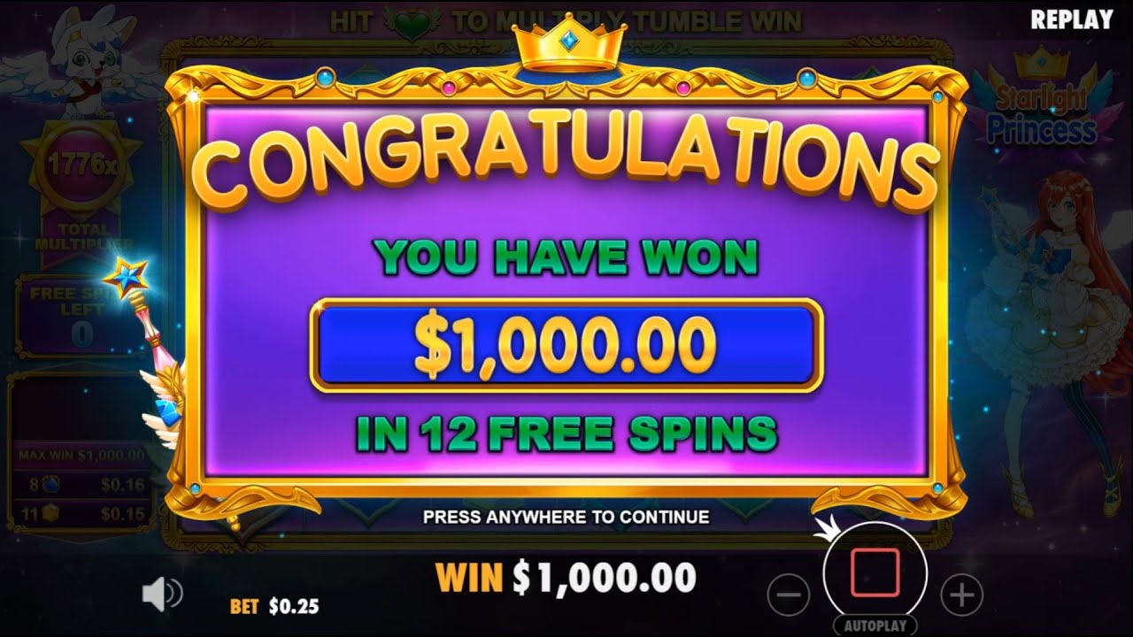 Starlight Princess. MaxWin 5000x - YouTube