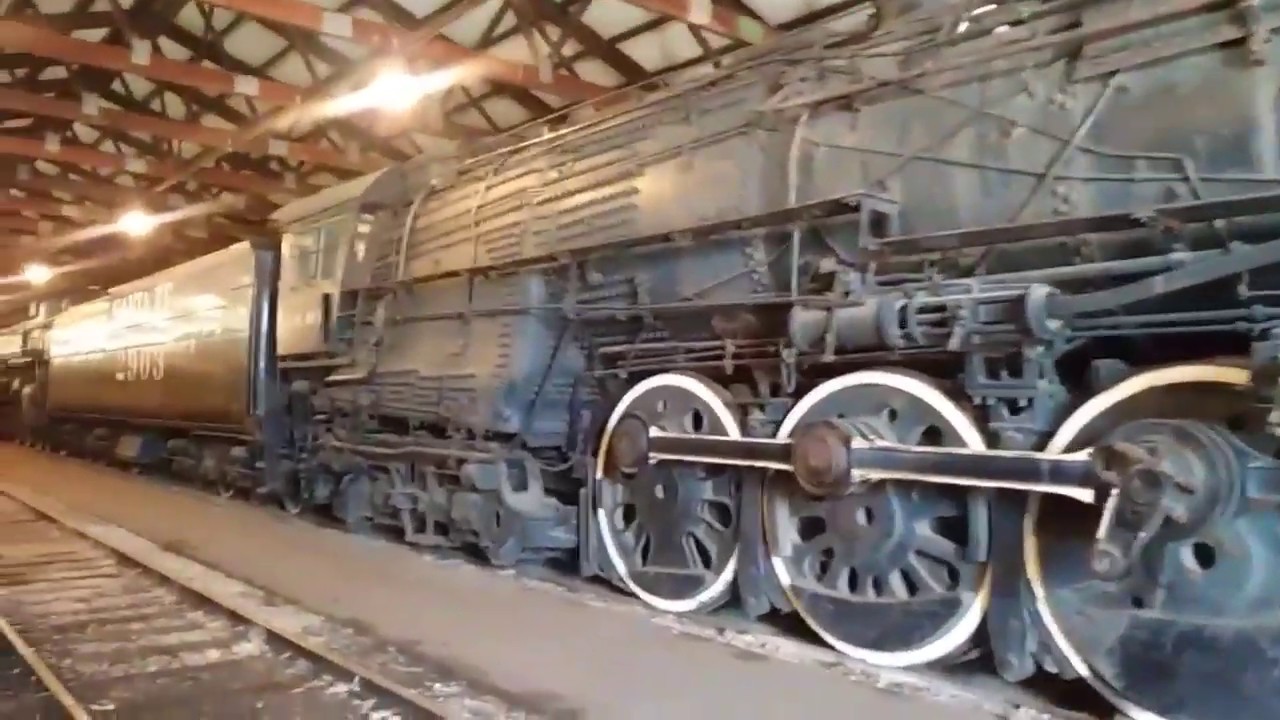 Climbing aboard the Santa Fe 2903 Cab view - YouTube