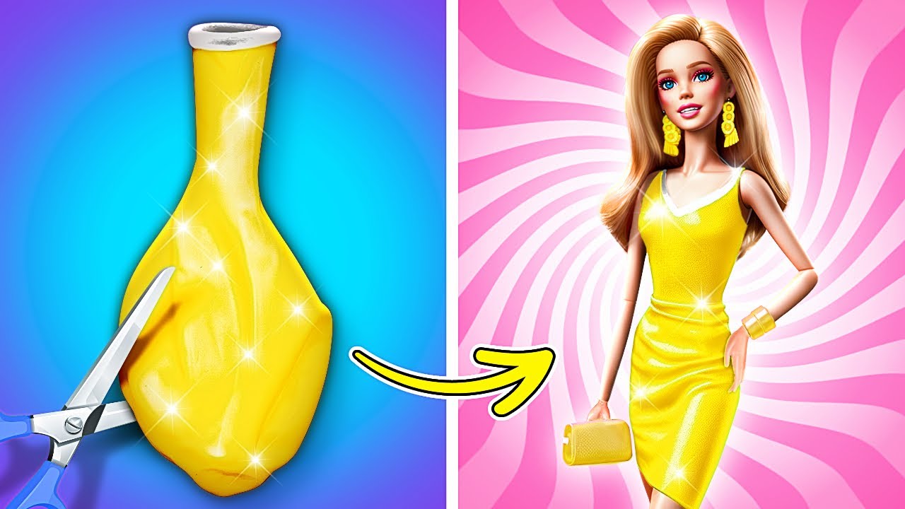 *WOW* This Doll Needs a Glam Makeover! DIY Tricks and Hacks for Your ...