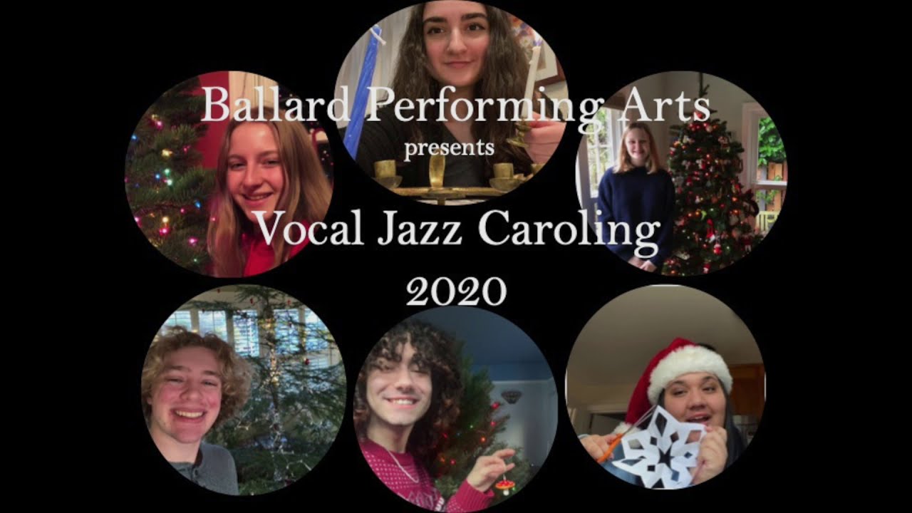 Vocal Jazz Caroling 2020 - YouTube