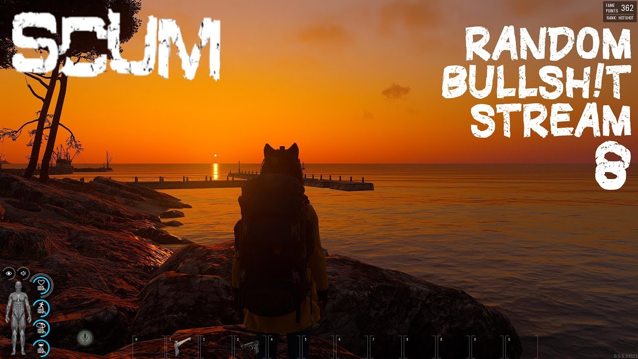 SCUM - random bullsh!t stream 8 - if you like. Like. NO PLAN - YouTube