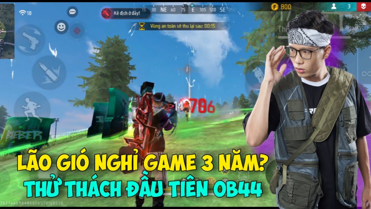 (Free Fire) Lão Gió Nghỉ Game Lâu Rồi? Chỉ Dùng MP40 Lấy Top 1 Sinh Tồn ...