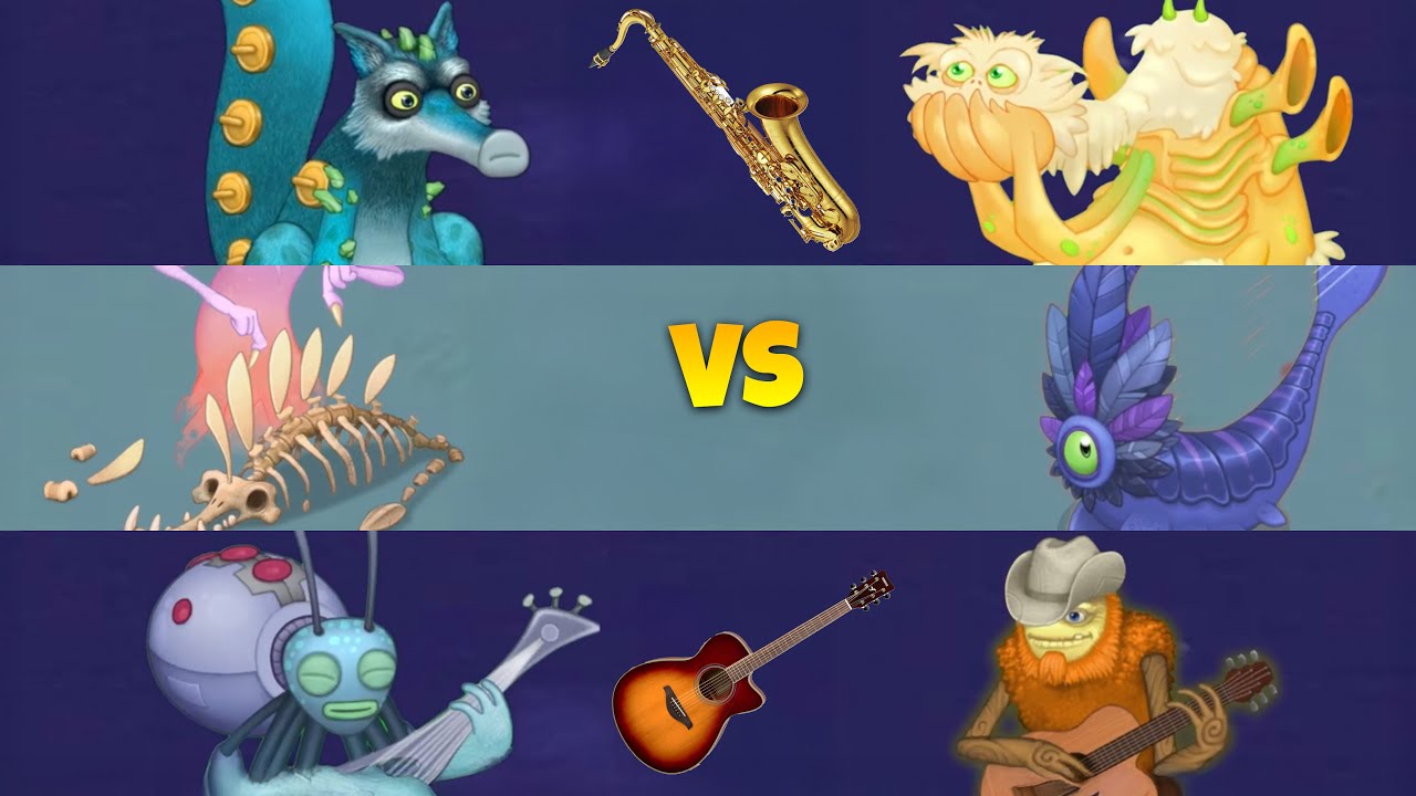 All Similar Instruments Monsters - Sound And Animations ~ My Singing ...