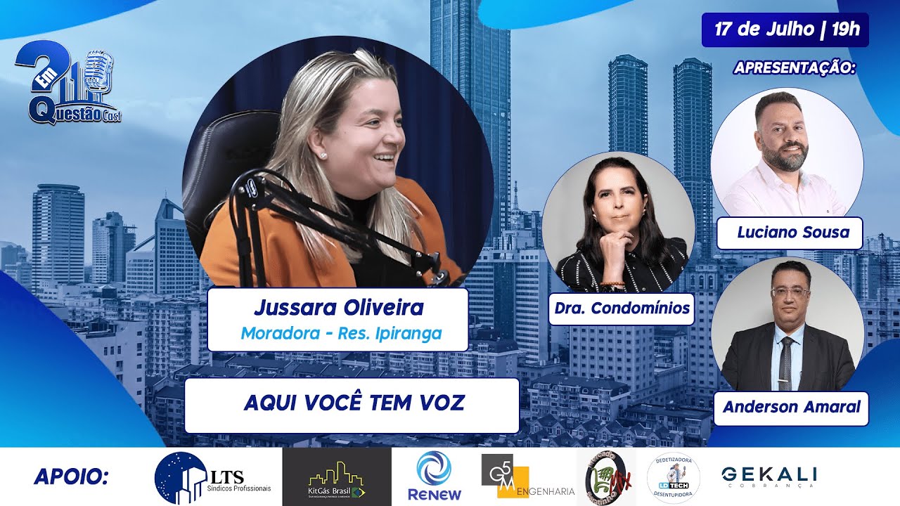 Aqui Você Tem Voz | com Jussara Oliveira | EP11 - YouTube