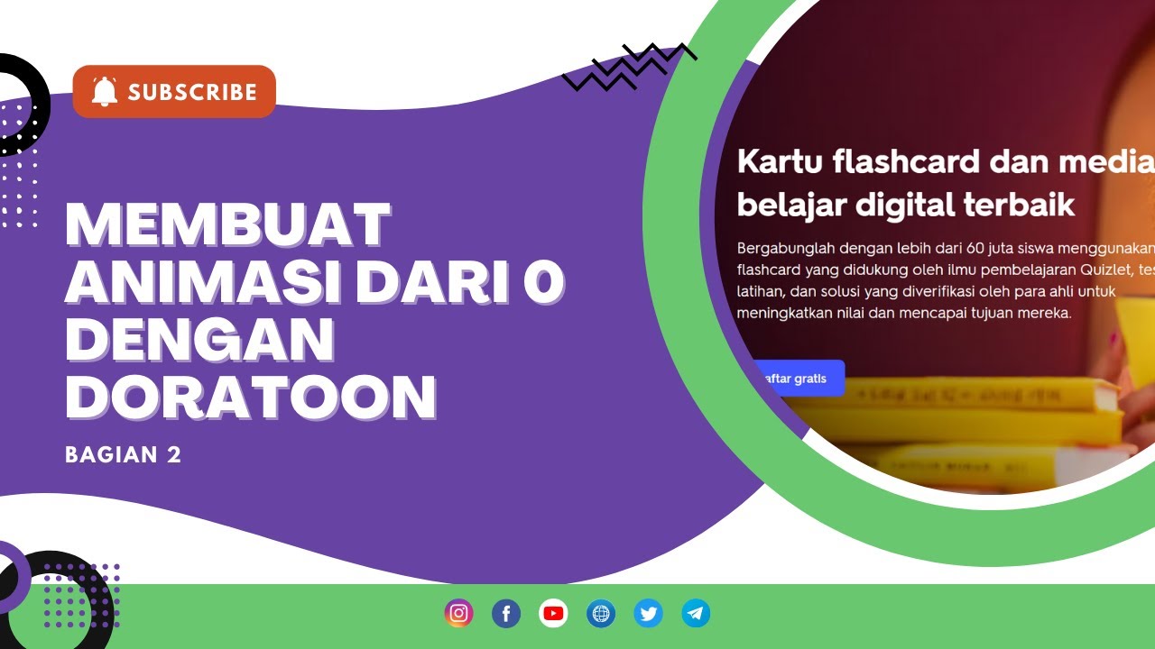 MEMBUAT ANIMASI DARI 0 DENGAN DORATOON - YouTube
