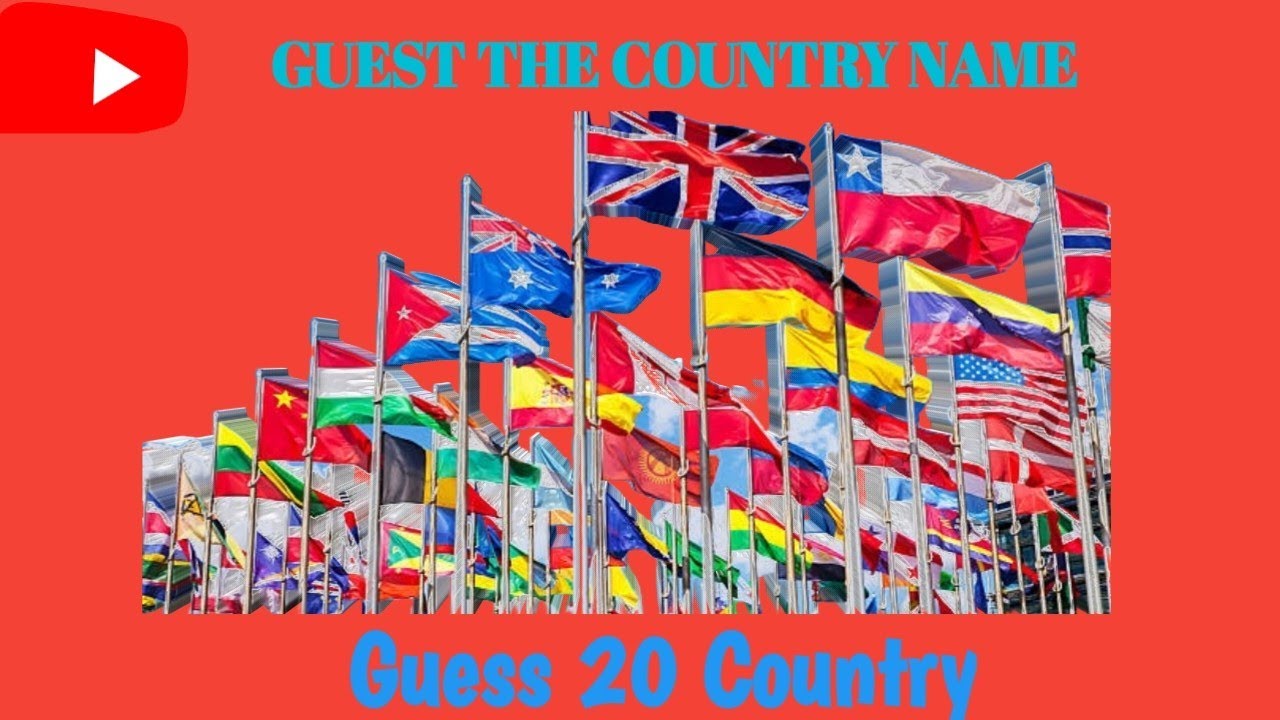 Test Your Knowledge: 20 Country Flags Quiz!" - YouTube