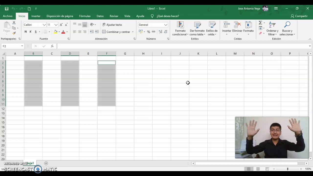 Rellenar celdas automáticamente - Excel - YouTube