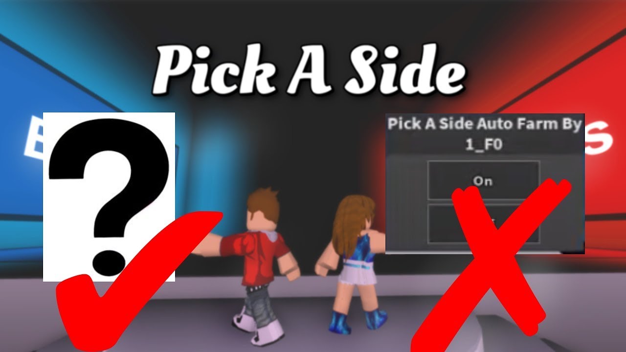 PICK A SIDE SCRIPT!!!! (new ui) - YouTube