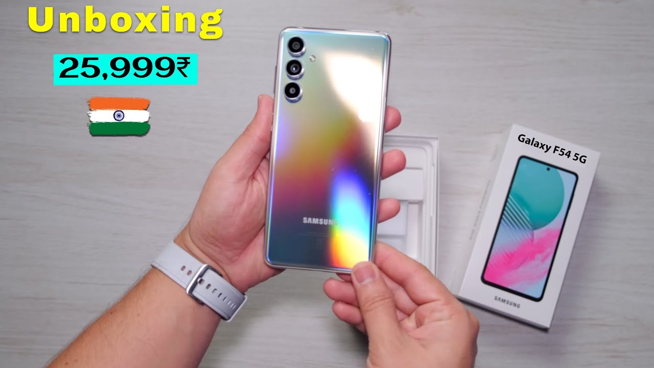 Samsung f54 5g unboxing l Samsung f54 5g launch date in india l Samsung ...