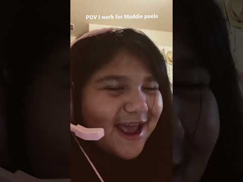 POV I work for Maddie pools - YouTube