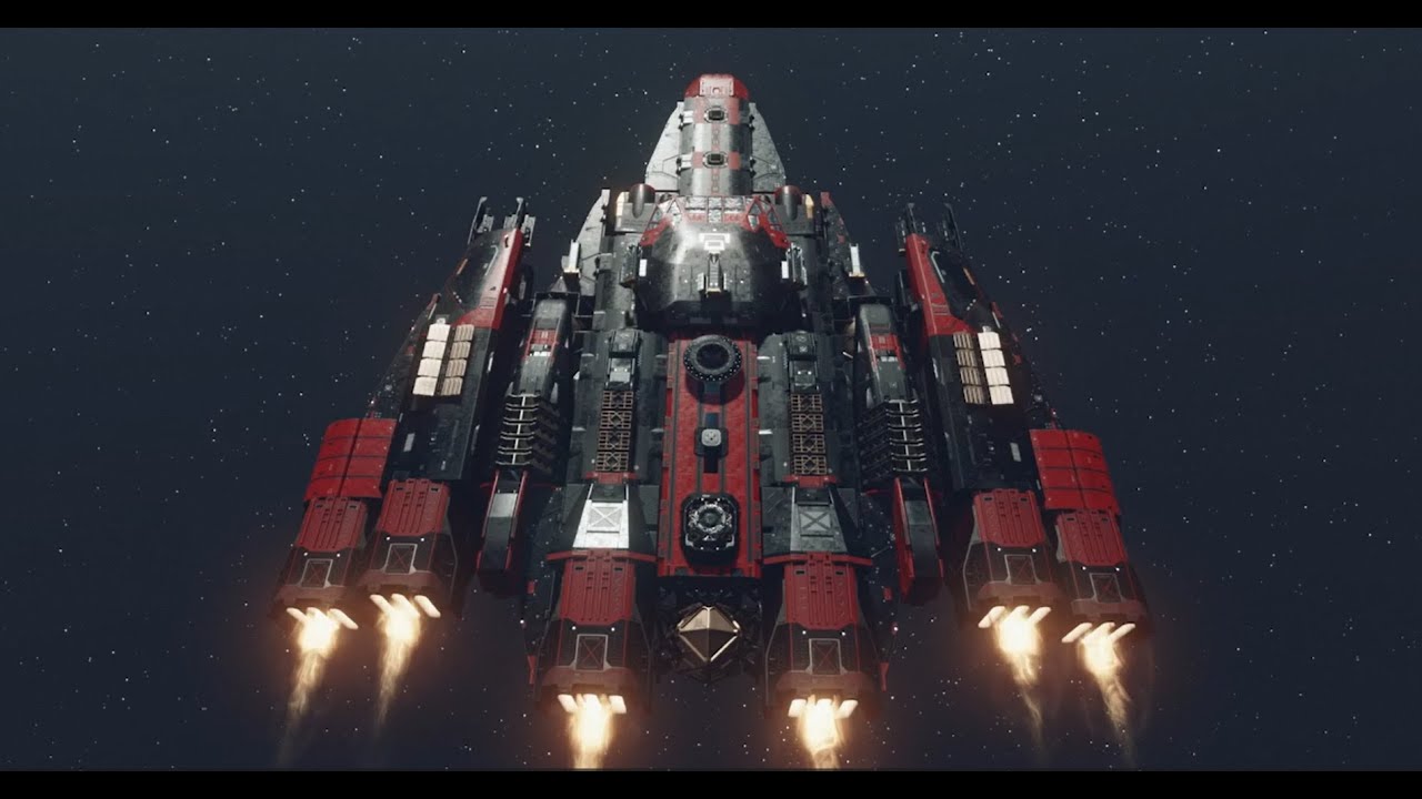 Starfield - Overpowered Endgame Oversized Starship Builds. Bounty ...