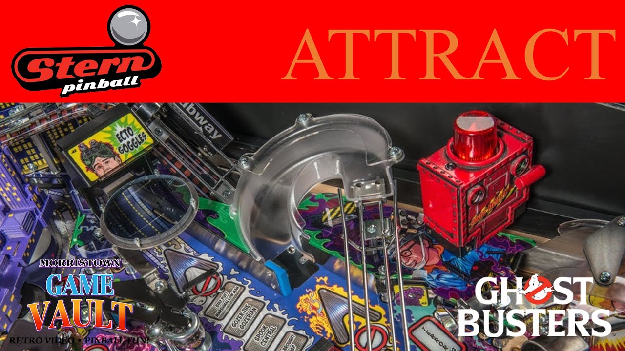 Ghostbusters Premium Pinball - Attract Mode - YouTube