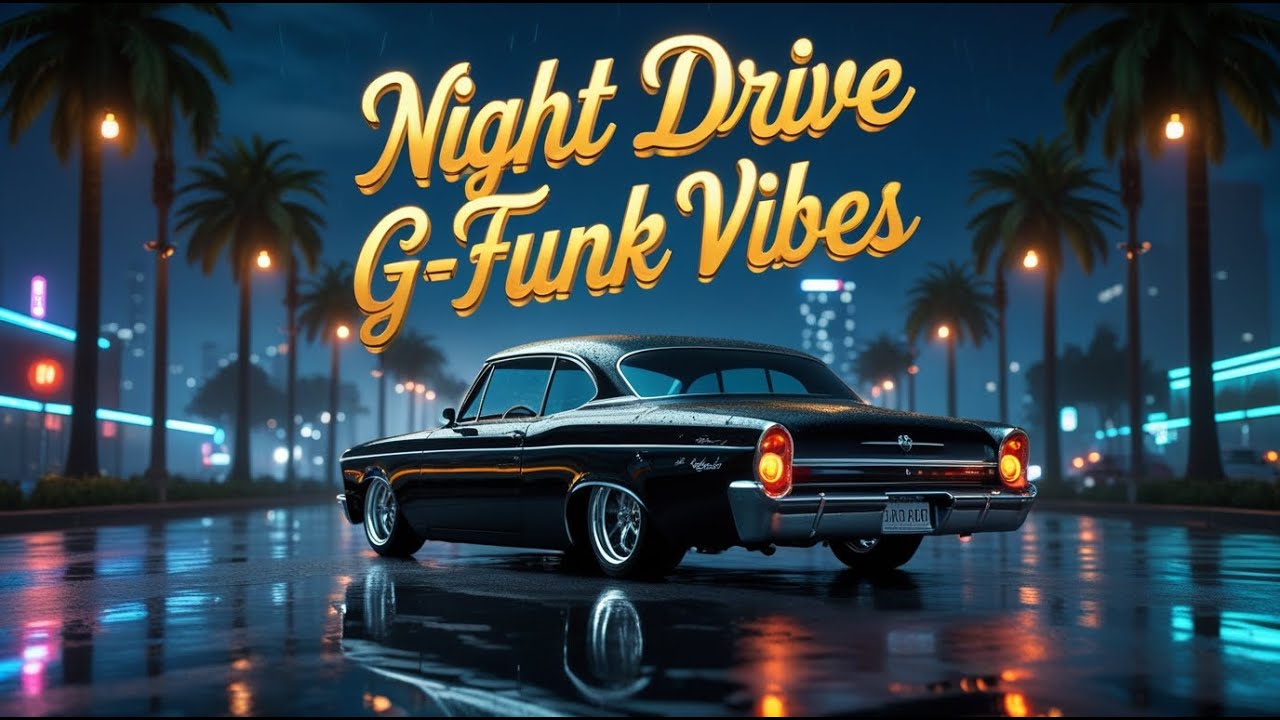 G-Funk Night Drive 🎶 Smooth West Coast Beats - YouTube