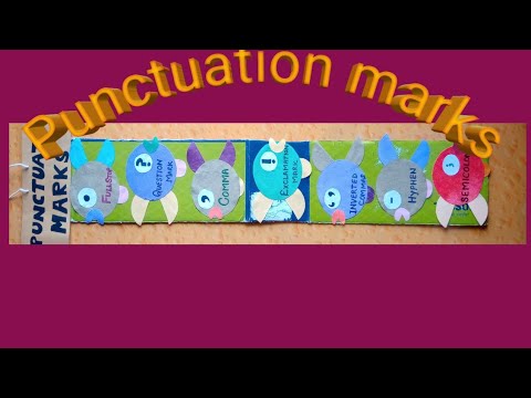 English tlm Punctuation marks - YouTube