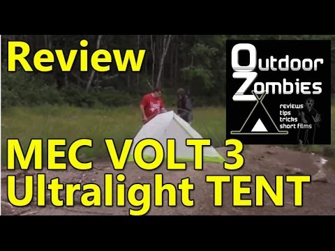 Review of the MEC VOLT 3 TENT - OutDoorZombies - YouTube