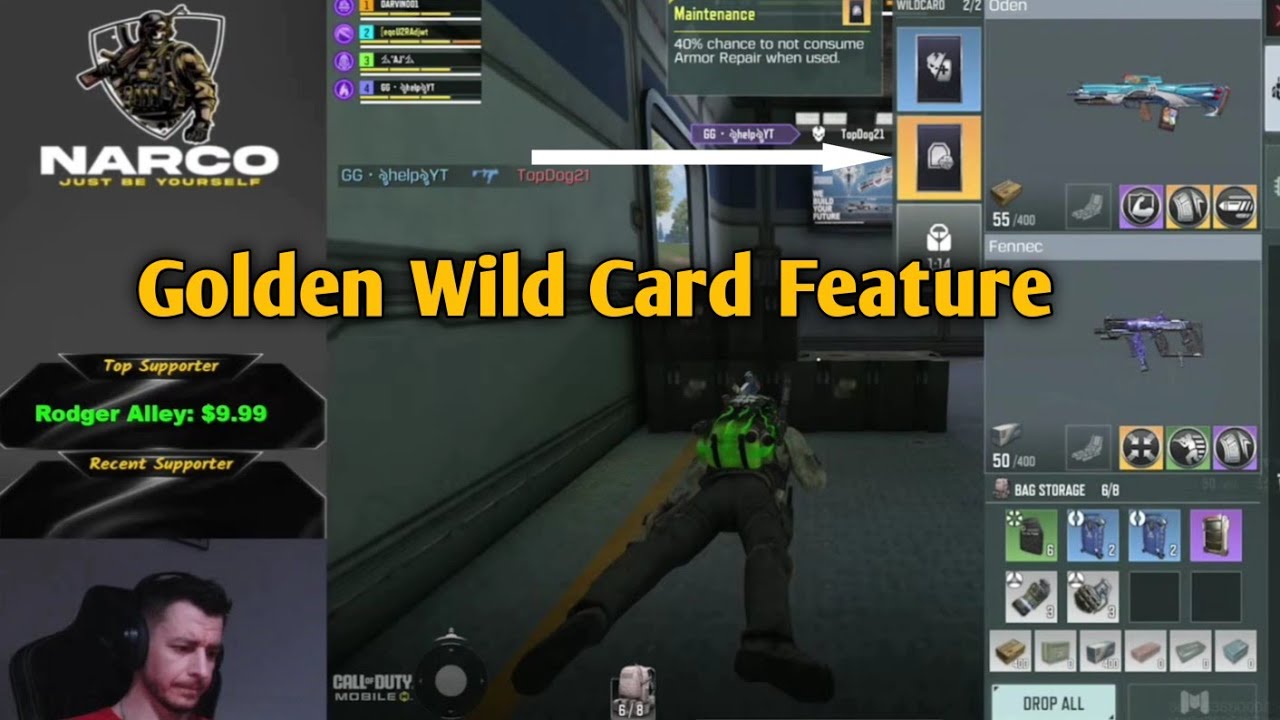 CoD Narco Reaction On New Feature Of This Golden Wild Card Then This ...
