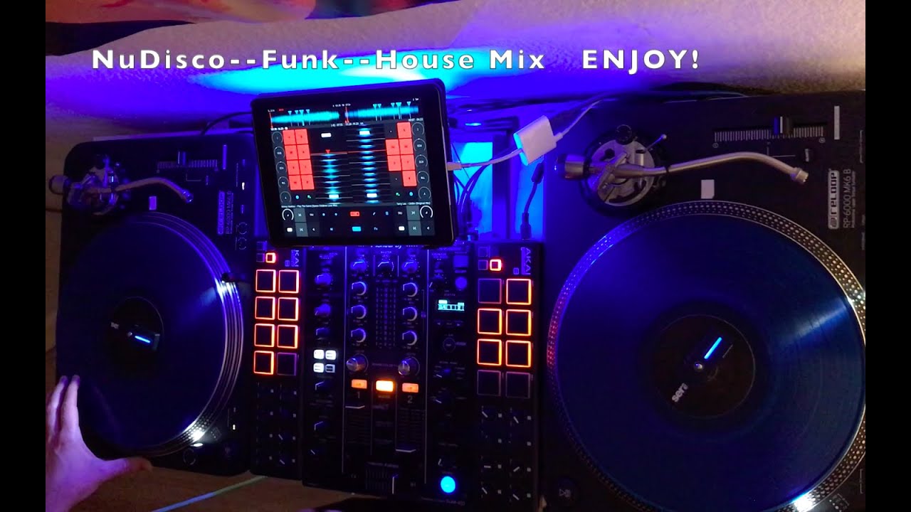 NuDisco, Funk, House Mix (#1) DJ Player Pro (iOS) - YouTube