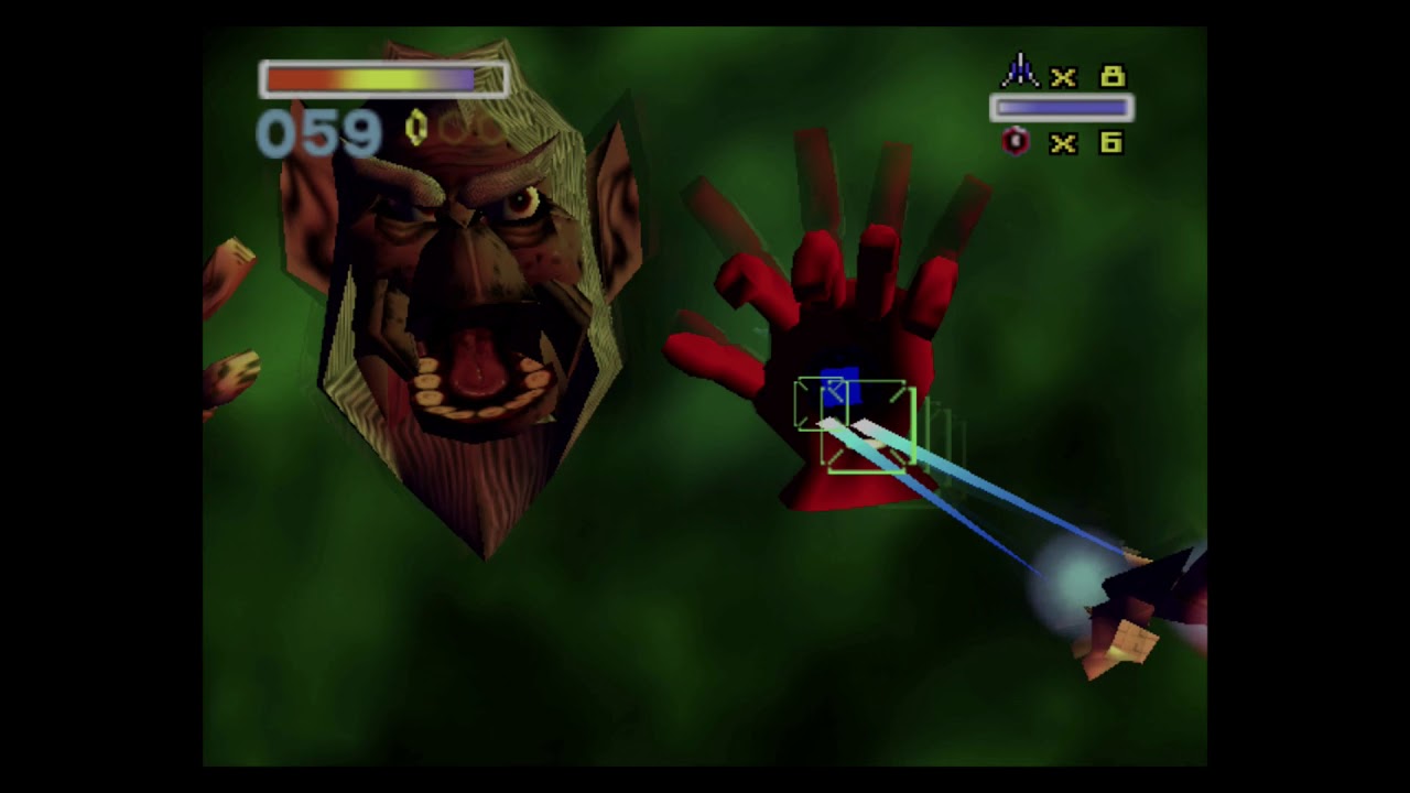 Star Fox 64 - Final Part Venom (Andross Homeworld) - YouTube