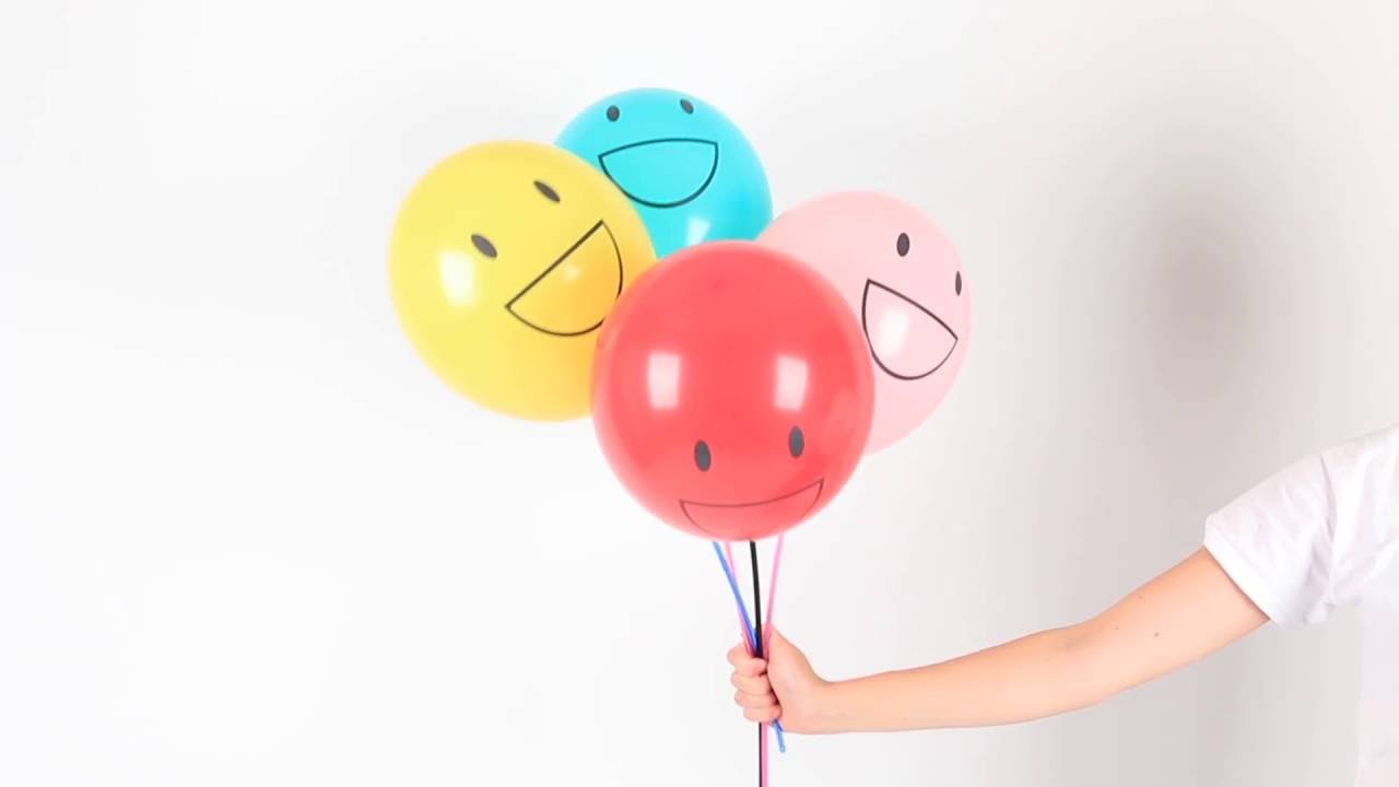 Comment fixer les ballons sur une tige ? - YouTube
