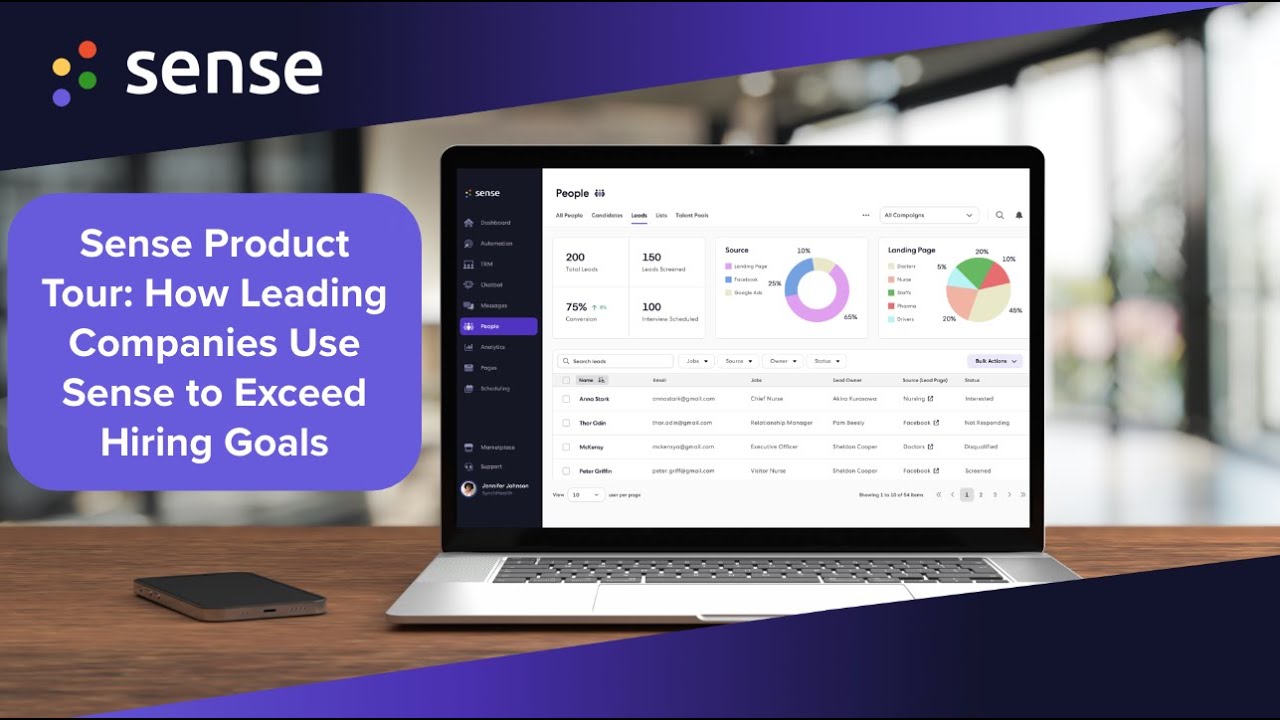 Sense Product Tour: How Leading Companies Use Sense to Exceed Hiring ...
