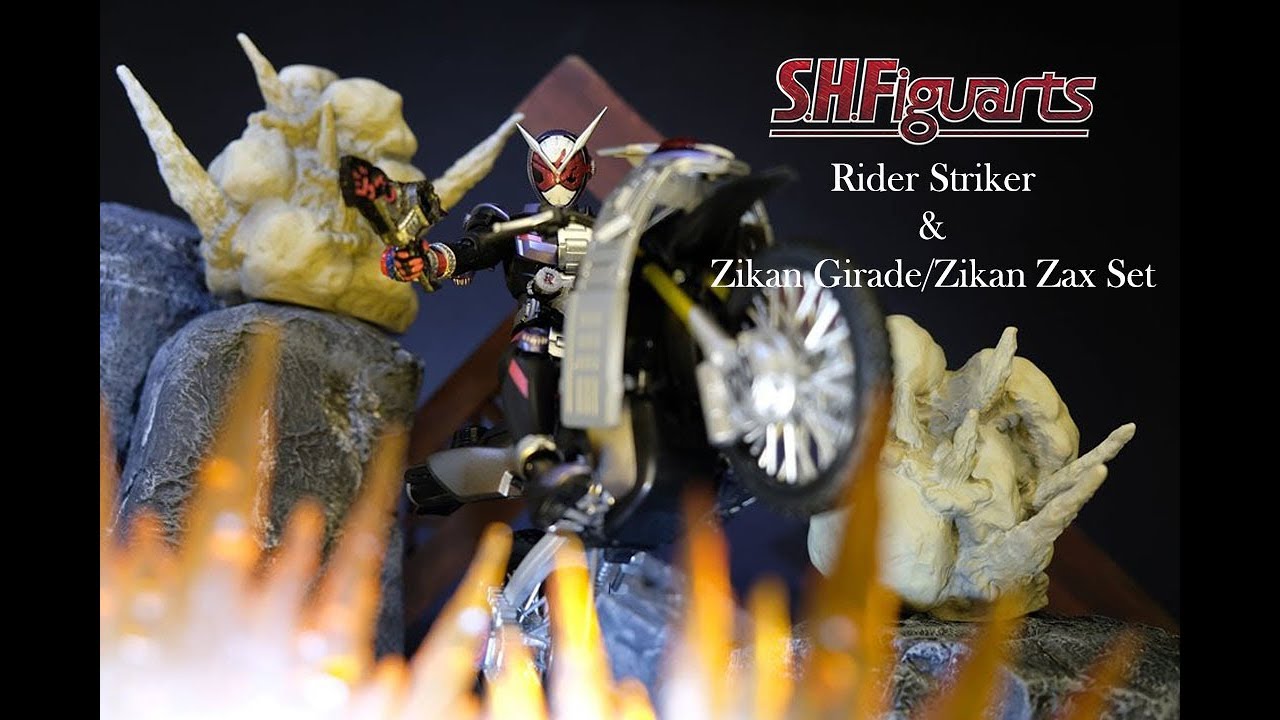Toy Review: S.H. Figuarts Ride Striker (Zikan Girade & Zikan Zax Set ...